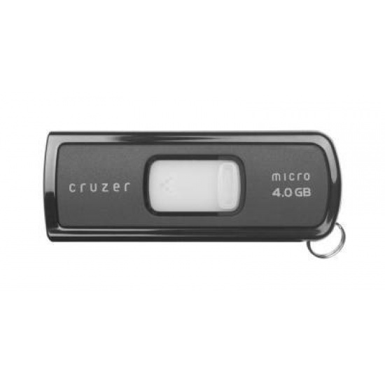 4GB Sandisk Cruzer Micro U3 Flash Drive sliding USB connector