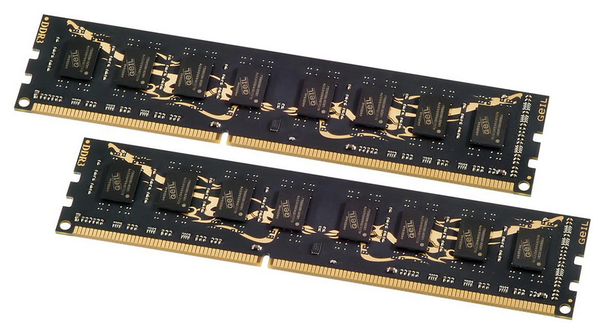 16GB GeIL DDR3 Dragon RAM PC3-12800 1600MHz CL11 Dual Channel kit (2x8GB)