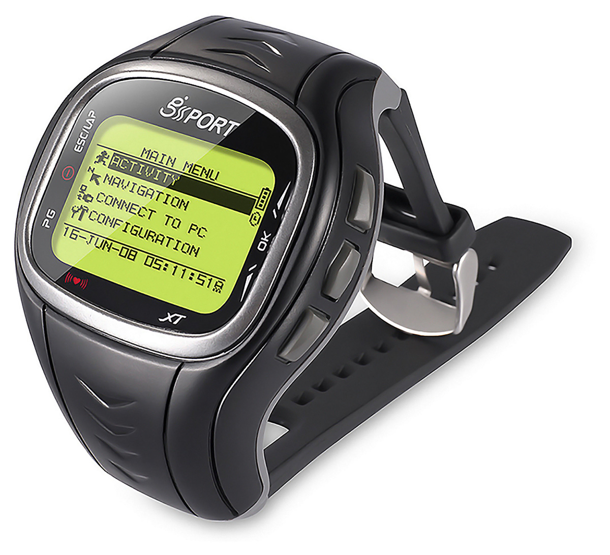 GPS Fitness Training Watch with Heart Rate Monitor, training software ...