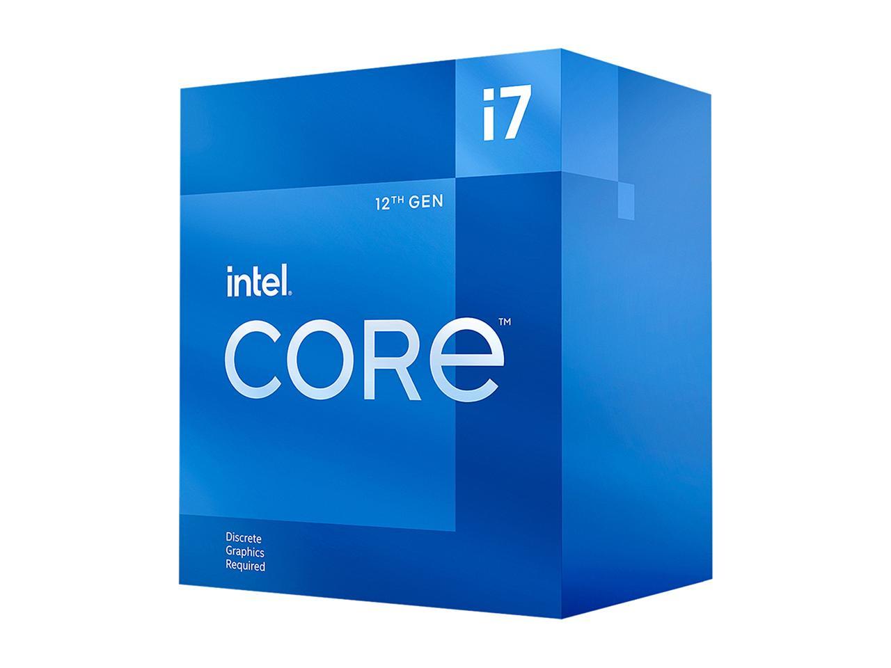 Intel Core i7-12700F 4.9GHz Alder Lake CPU LGA1700 Desktop Processor Boxed
