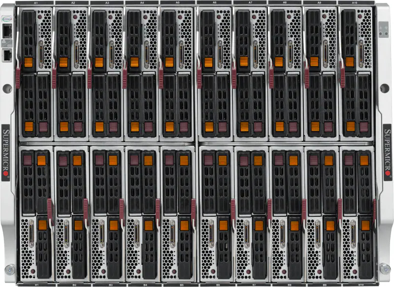 Supermicro RM Network Equipment Enclosure Chassis - Black, Grey