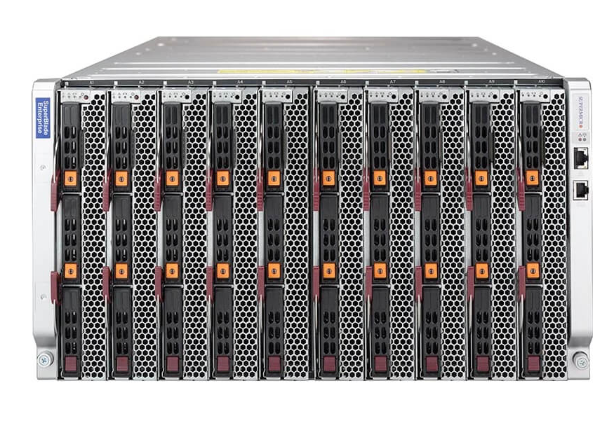 Supermicro Rack Mountable Network Equipment Chassis - Black, Grey