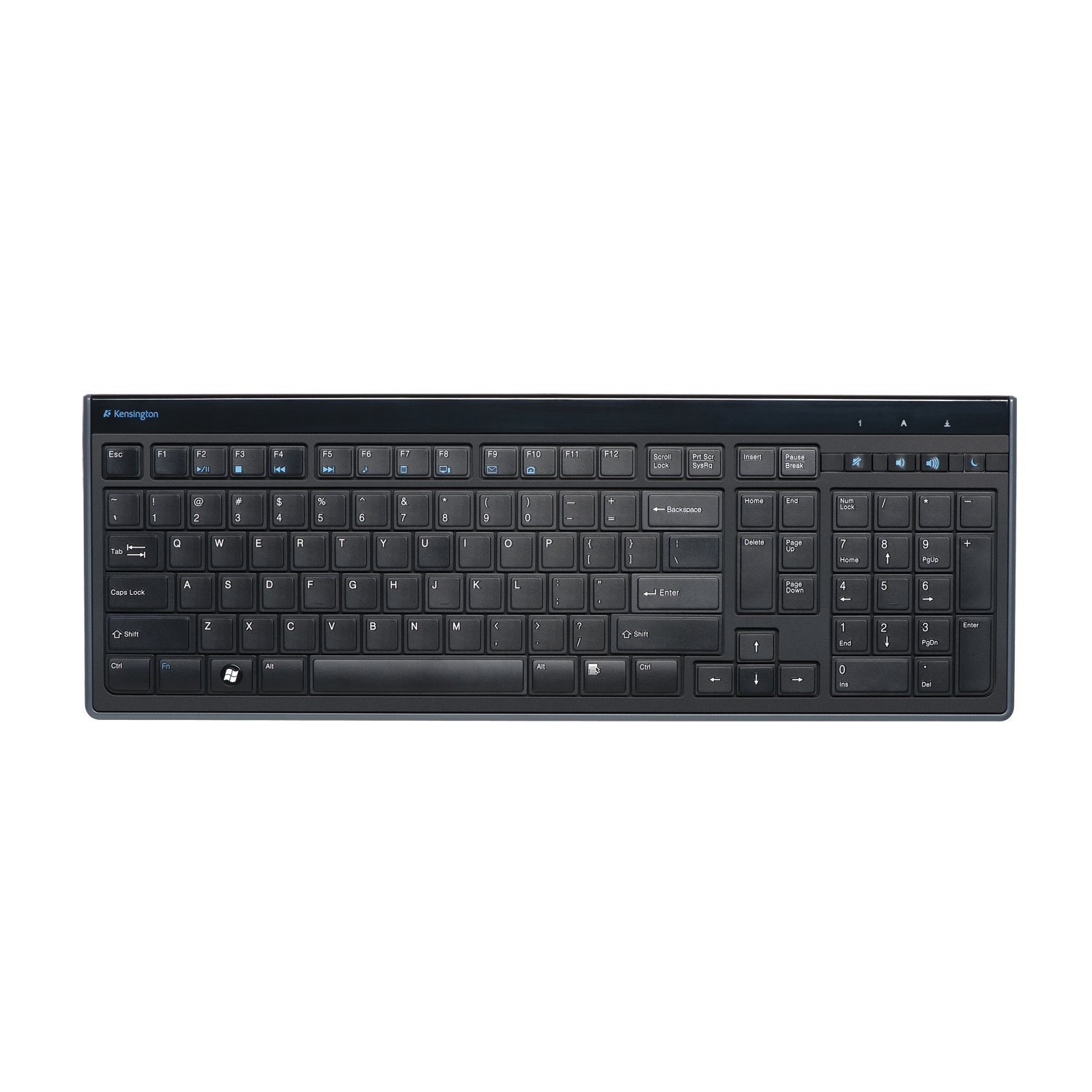 Kensington Slim Type USB Keyboard - Black