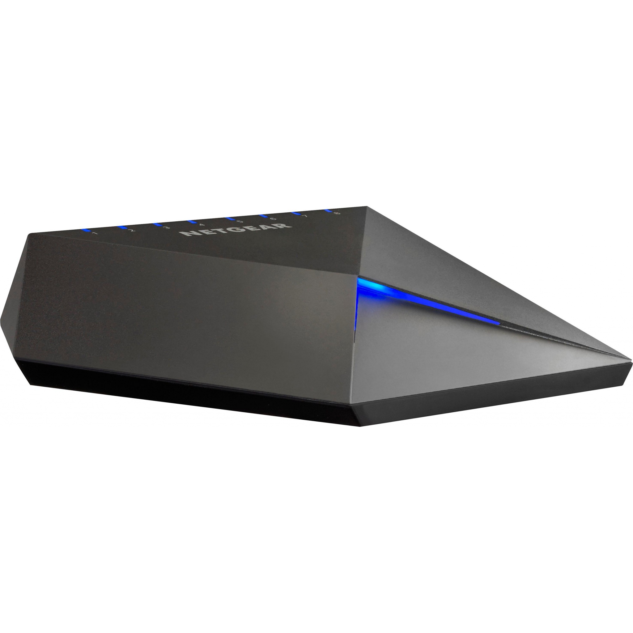 Netgear S8000 8-Port Advanced Unmanaged Ethernet Switch - Black