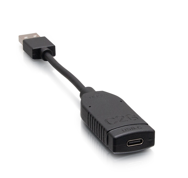 C2G USB Type C Male To USB Type A Female Dongle Adapter