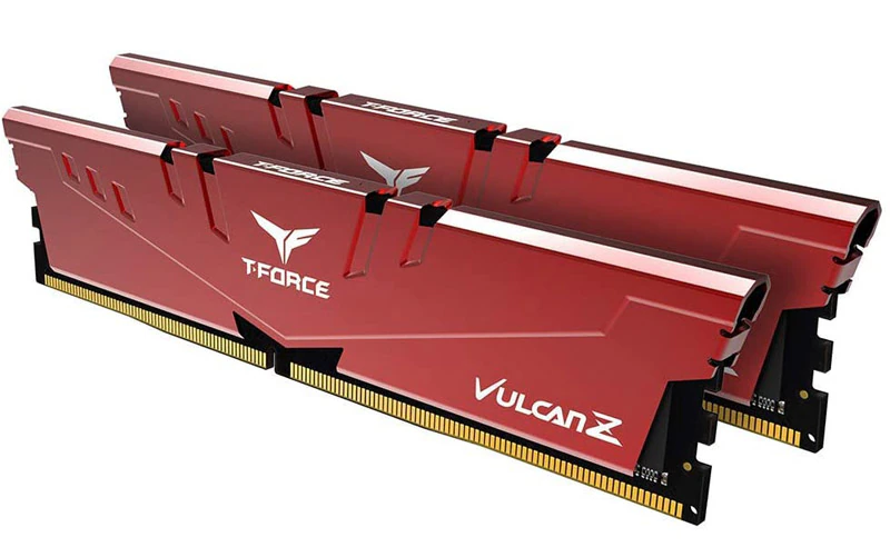 16GB Team Group Vulcan DDR5 5200MHz Memory Module (1x16GB) - Red