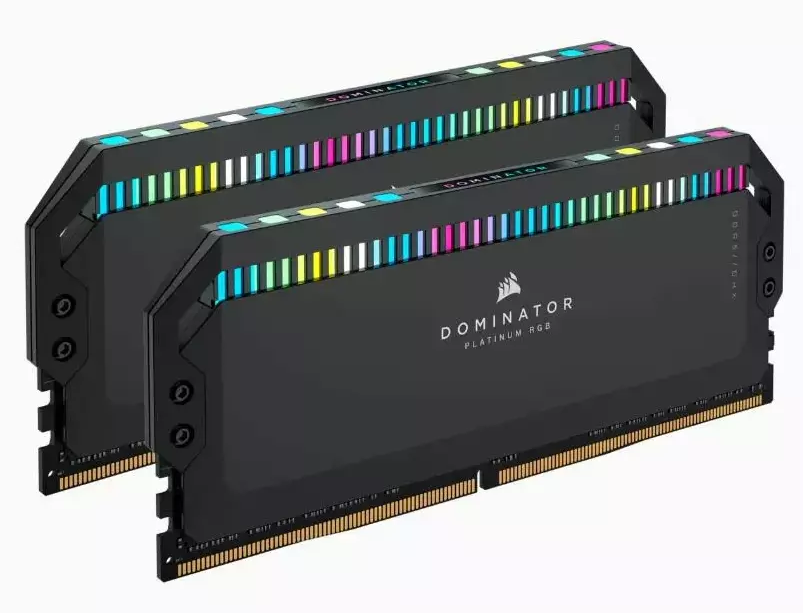 64GB Corsair Dominator DDR5 5600MHz CL40 Dual Memory Kit (2 x 32GB) - Black