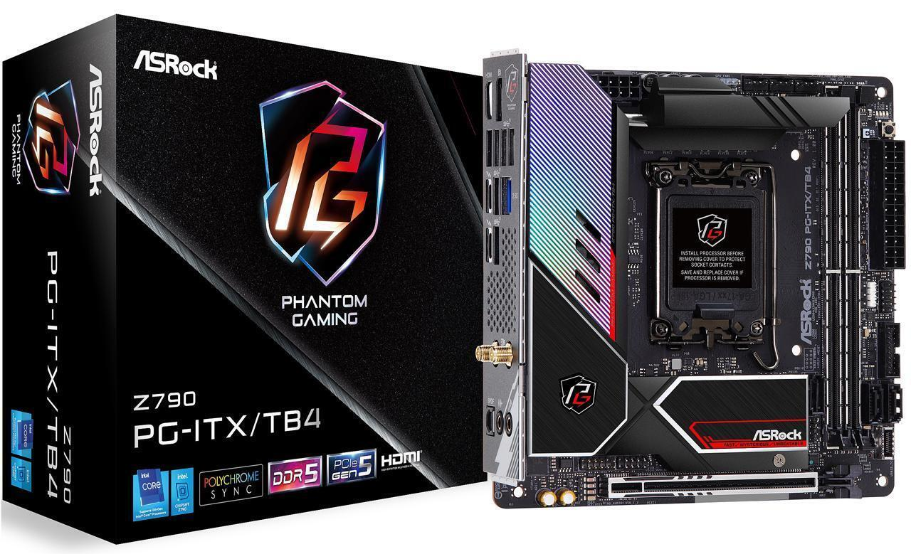 Asrock Intel Z790 LGA 1700 Mini ITX DDR5-SDRAM Motherboard