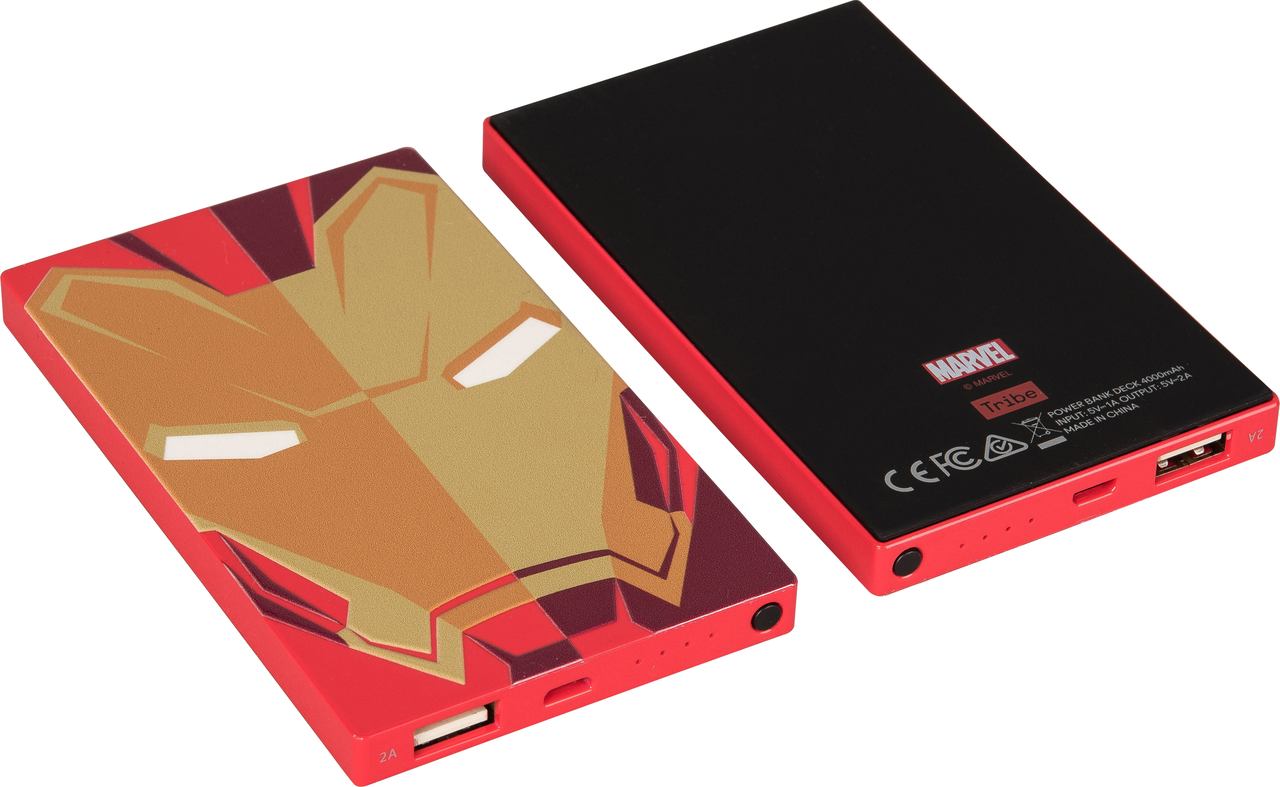 4000mAh Marvel Iron Man Power Bank