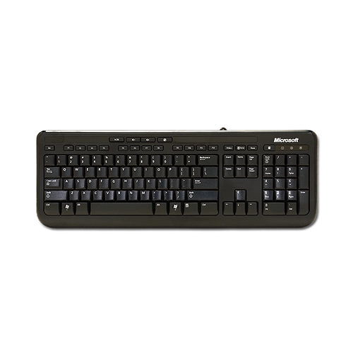 Microsoft 600 USB Keyboard - Black