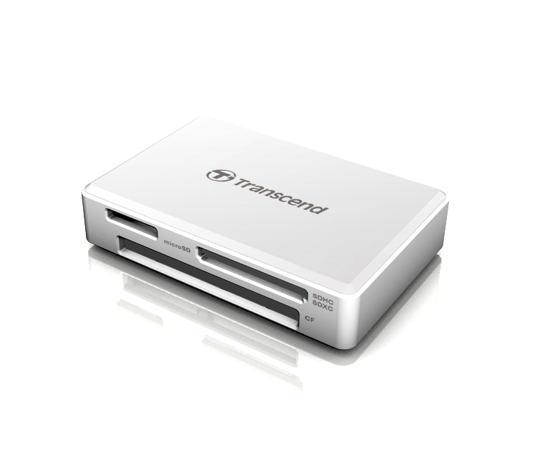 Transcend RDF8 USB3.1 Gen 1 All-In-One Multi Card Reader White