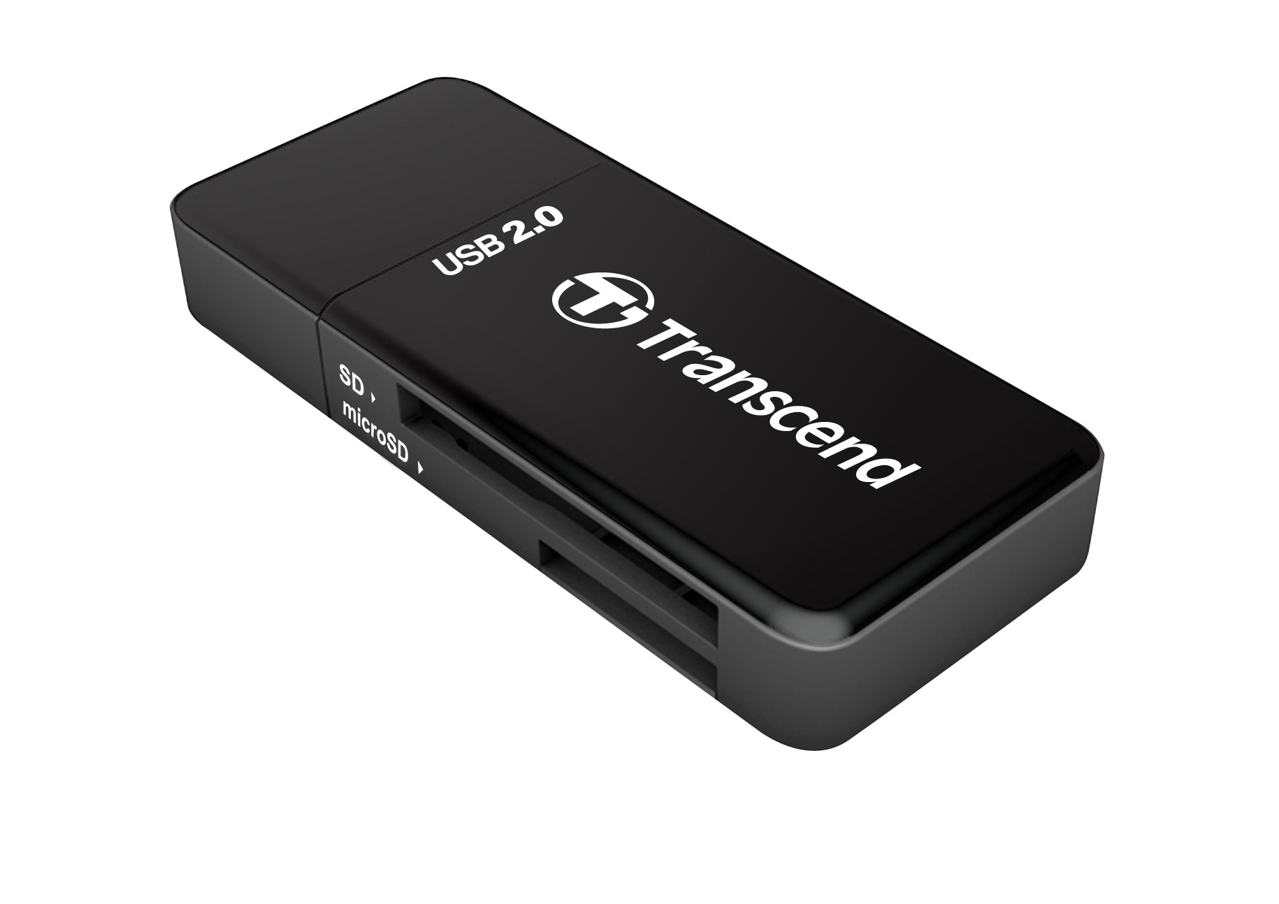 Transcend SD/SDHC/SDXC/microSD/M2 USB card reader black/green
