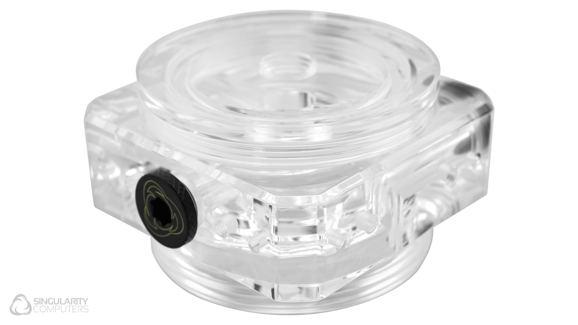 Singularity Computers Protium D5 Pump Top - Polished Acrylic