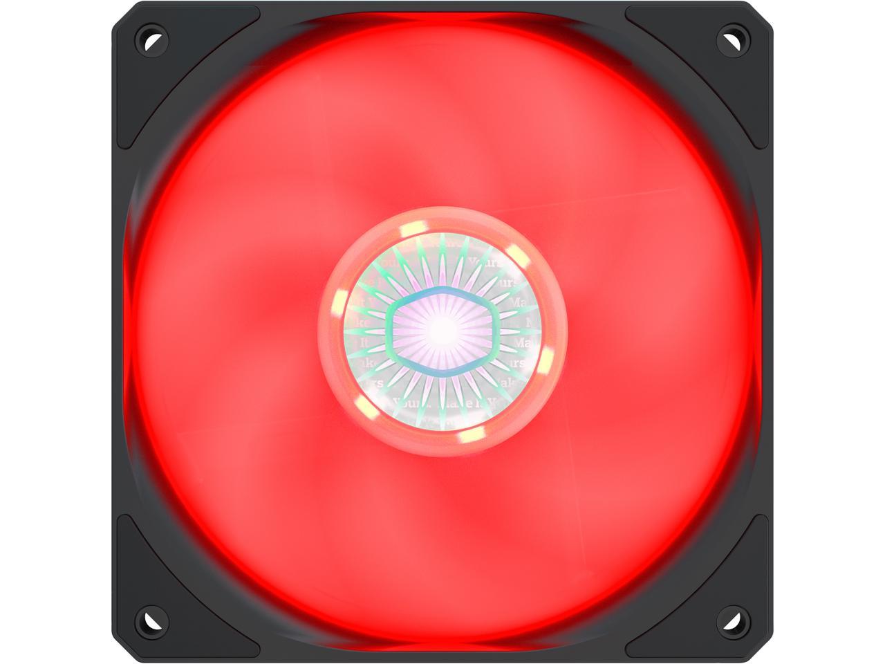 Cooler Master SickleFlow 120 Red 12 cm Black Computer Case Fan