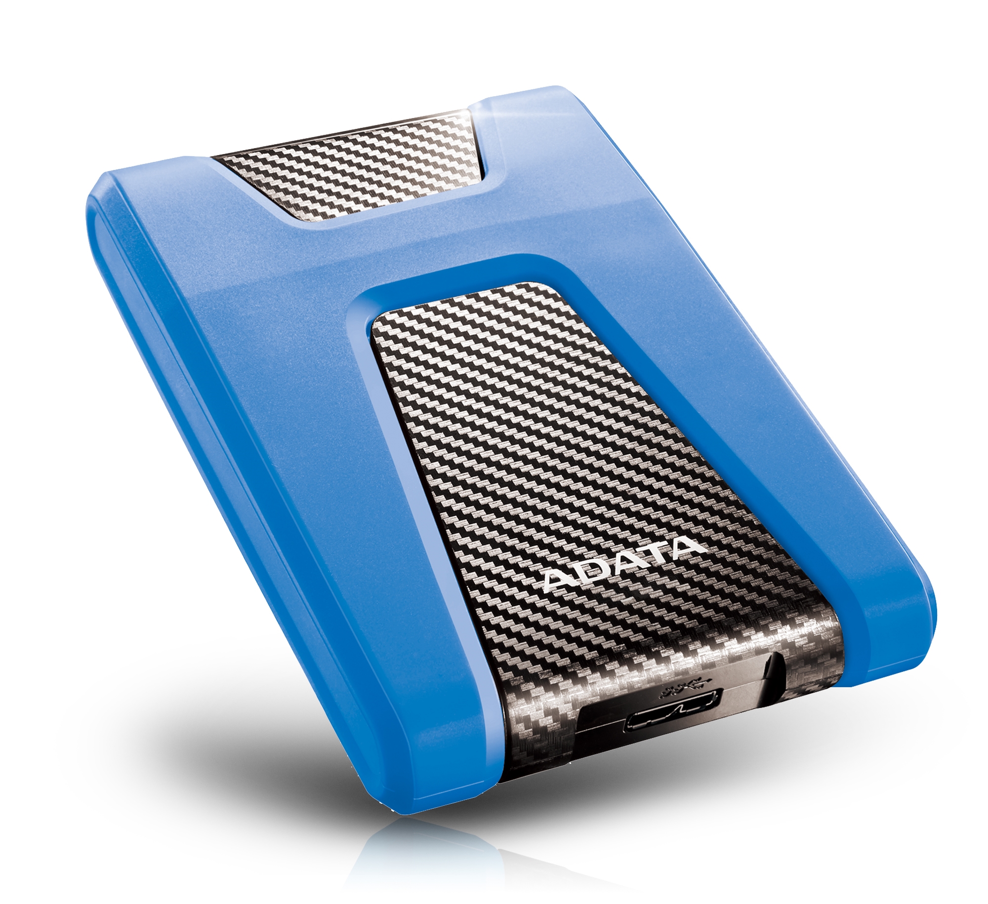 2TB AData Blue/Black HD650 DashDrive USB3.0 Portable Hard Drive