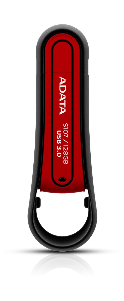 128GB Adata Durable S107 USB3.0 Flash Drive Red