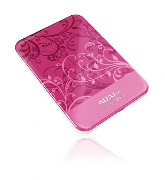Buy 1TB AData Superior SH02 2.5-inch Portable USB Hard Drive (Pink Edition)