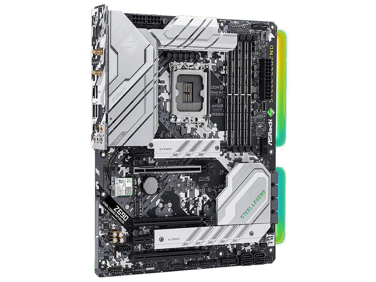 AsRock Z690 Steel Legend WiFi 6E DDR4 ATX Motherboard