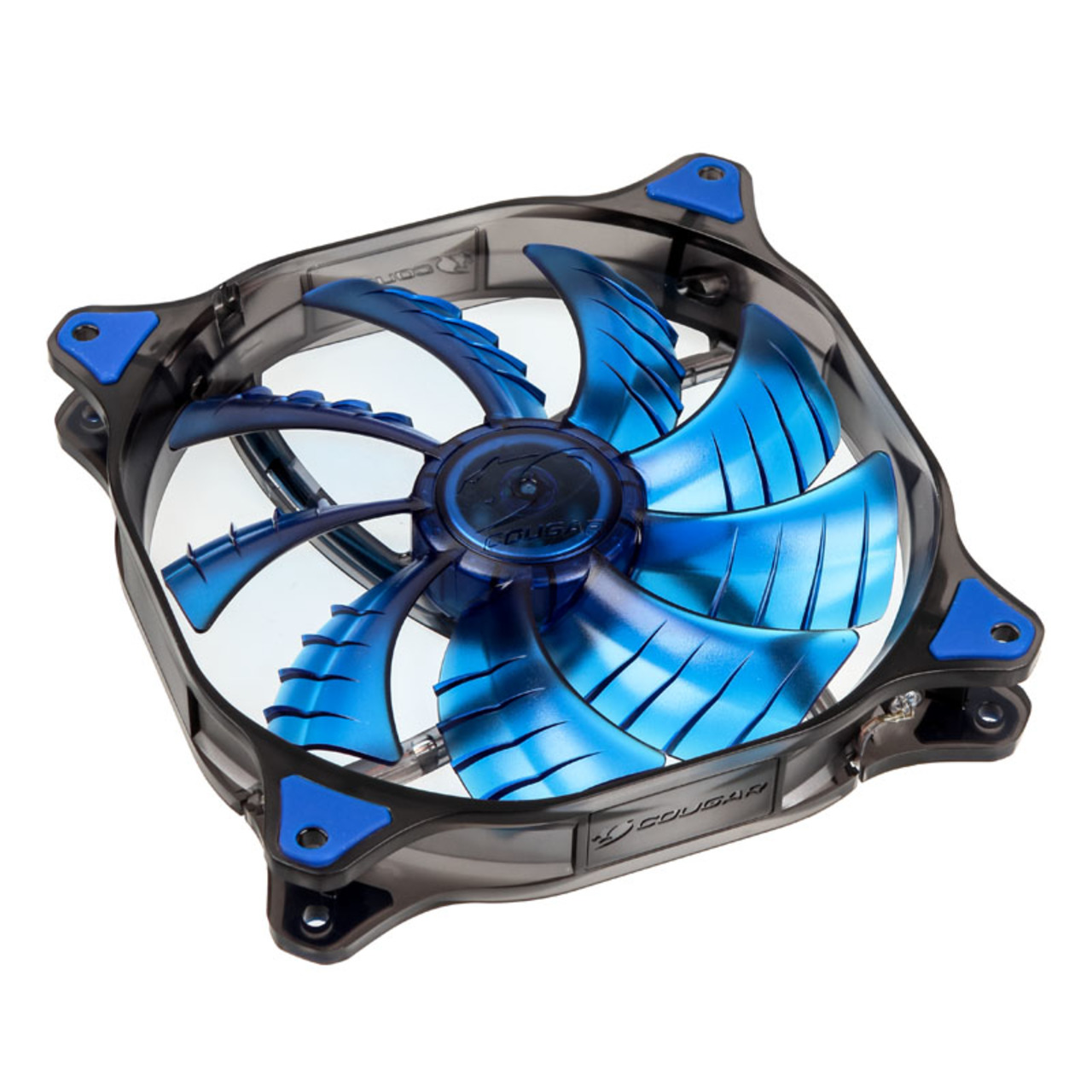 Cougar 140mm 1000RPM LED Case Fan - Blue