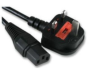 NEON Power Cable with 3-pin UK plug 180cm