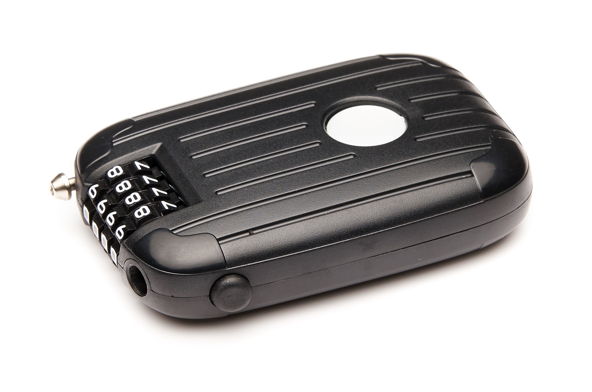 EyezOff Retractable Cable Combination Lock with 4-Dial Lock 53-inch ...