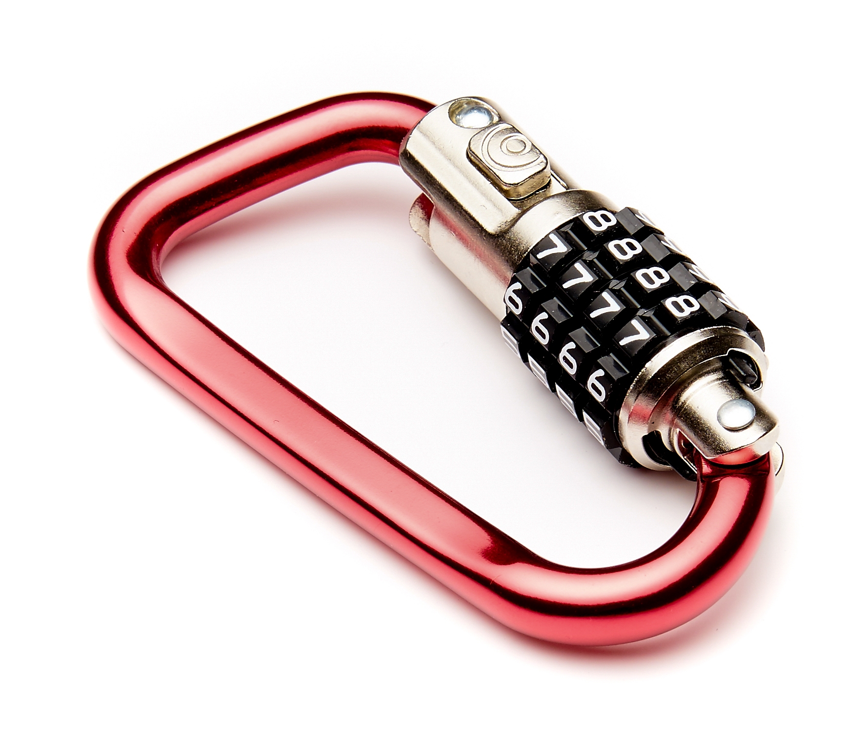 EyezOff 3.5" Carabiner Aluminum Multi Purpose Lock 4-Dial Combination D ...