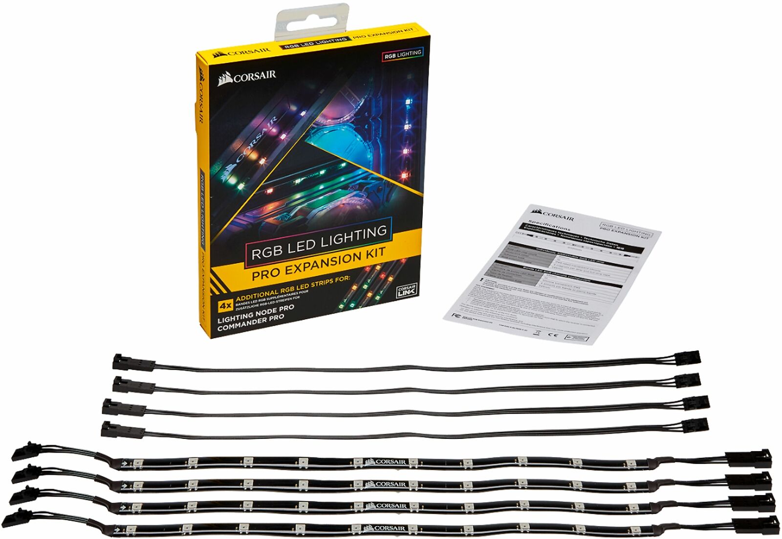 Corsair Lighting Node PRO RGB LED Strips Kit | MemoryC