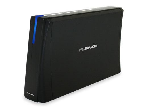 FileMate 3.5" SATA Hard Drive Enclosure (USB2.0 + eSATA) Black - no ...