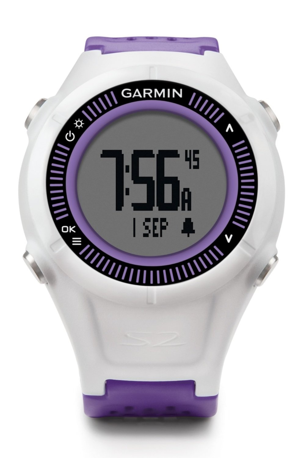 Garmin Approach S2 Golf GPS Watch Purple/White (Worldwide Edition)
