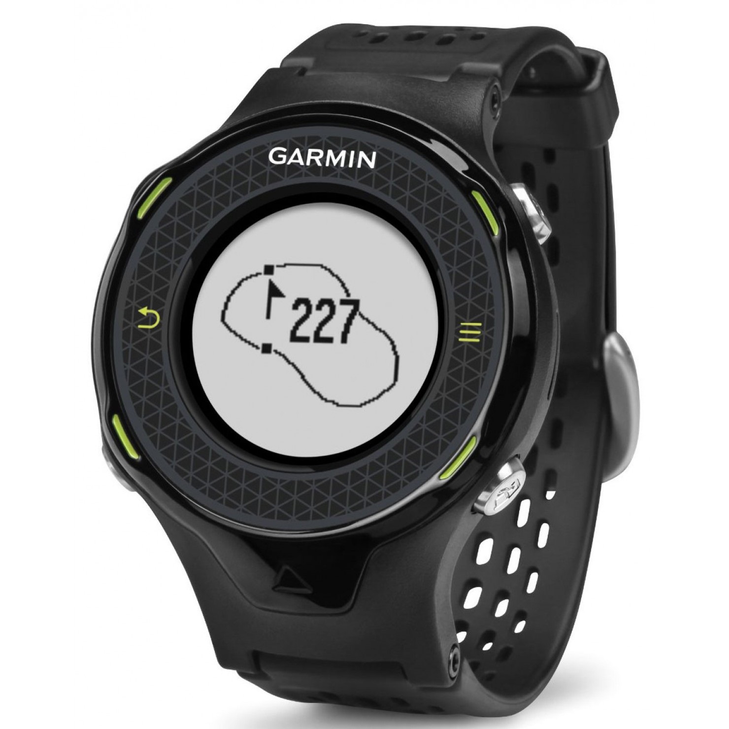Garmin Approach S4 Golf GPS Watch With Worldwide Courses - Black Edition