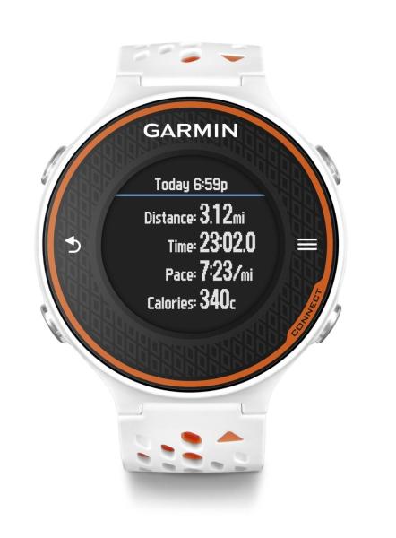 Garmin Forerunner 620 Orange/White Advanced GPS Running Watch (010 ...