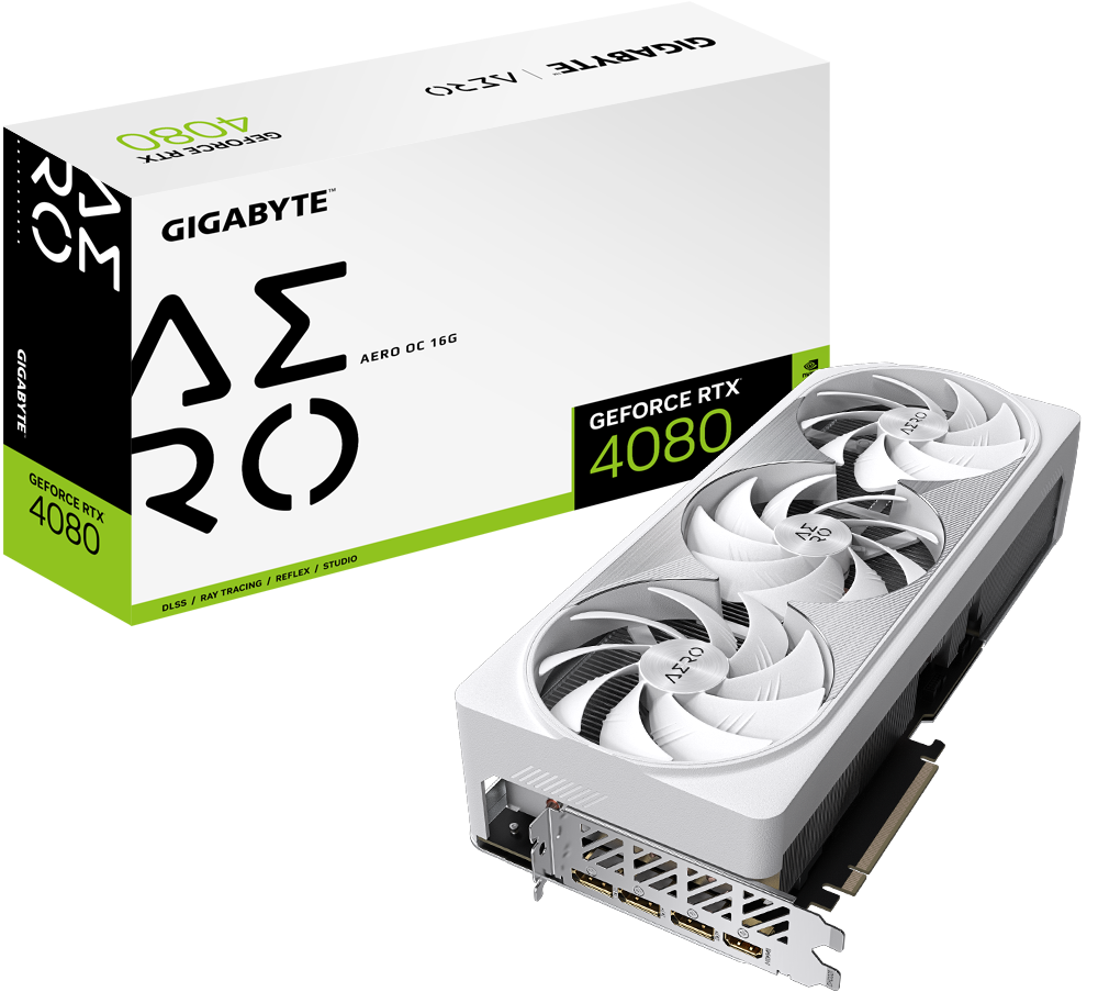 Gigabyte Aero OC NVIDIA GeForce RTX 4080 16GB GDDR6X Graphics Card
