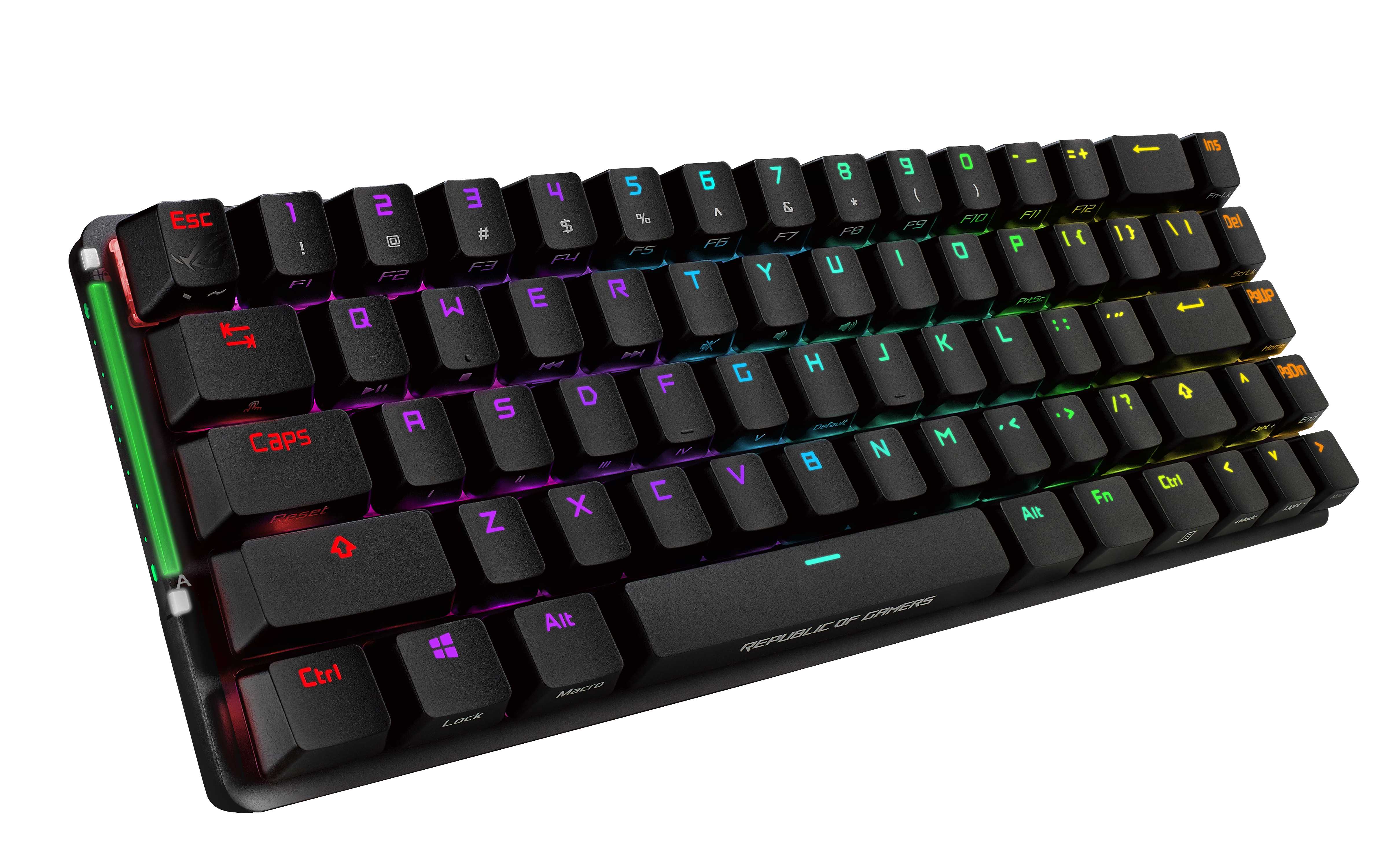 ASUS ROG Falchion keyboard RF Wireless + USB QWERTZ German Black