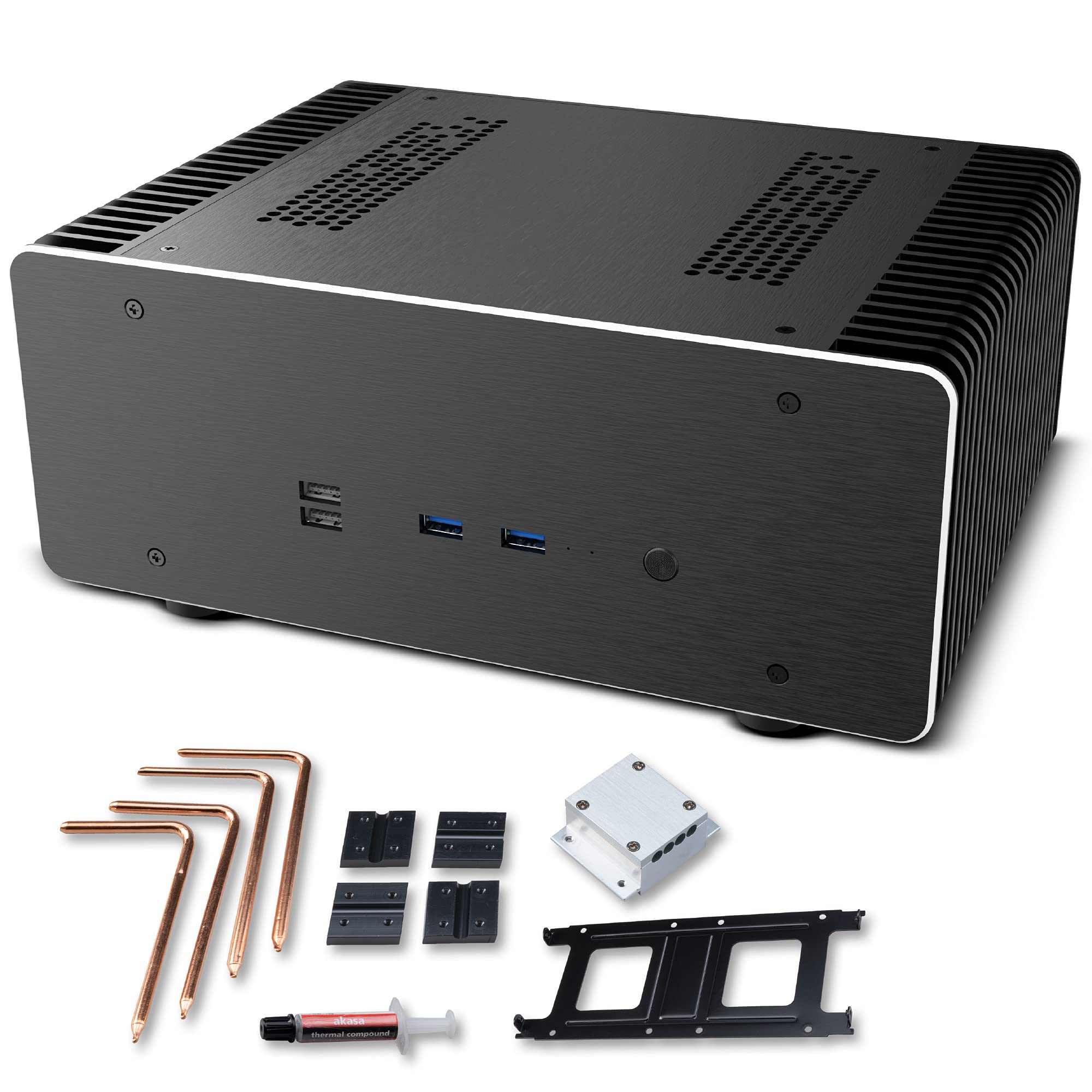 Akasa MaxWell Pro Mini-ITX Fanless Case