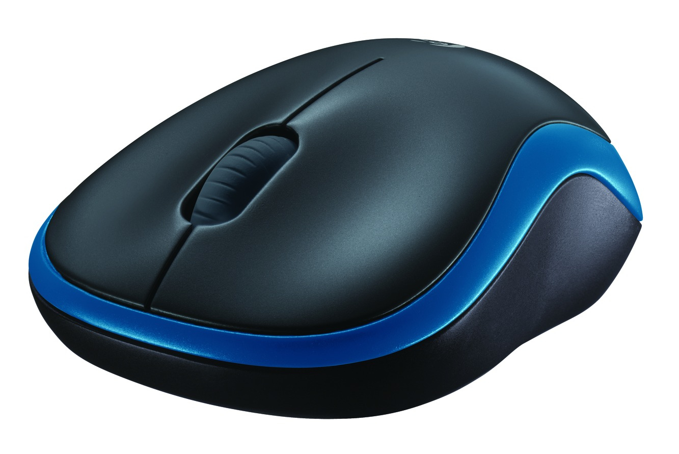 Logitech M185 Wireless Optical Mouse Blue