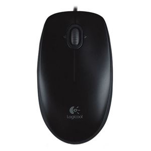 Logitech M100 Wired USB Optical Mouse Black
