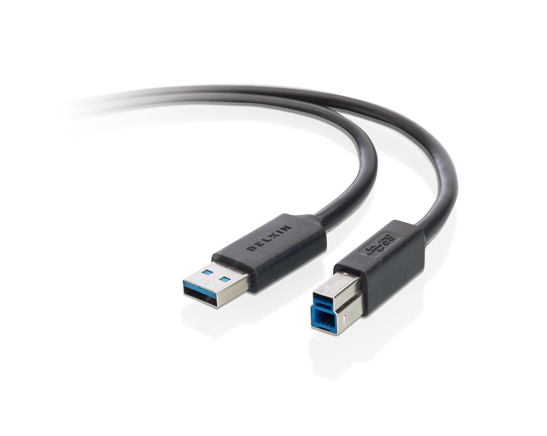 Belkin 6ft USB3.0 Printer Extension Cable USB-A to USB-B - Black