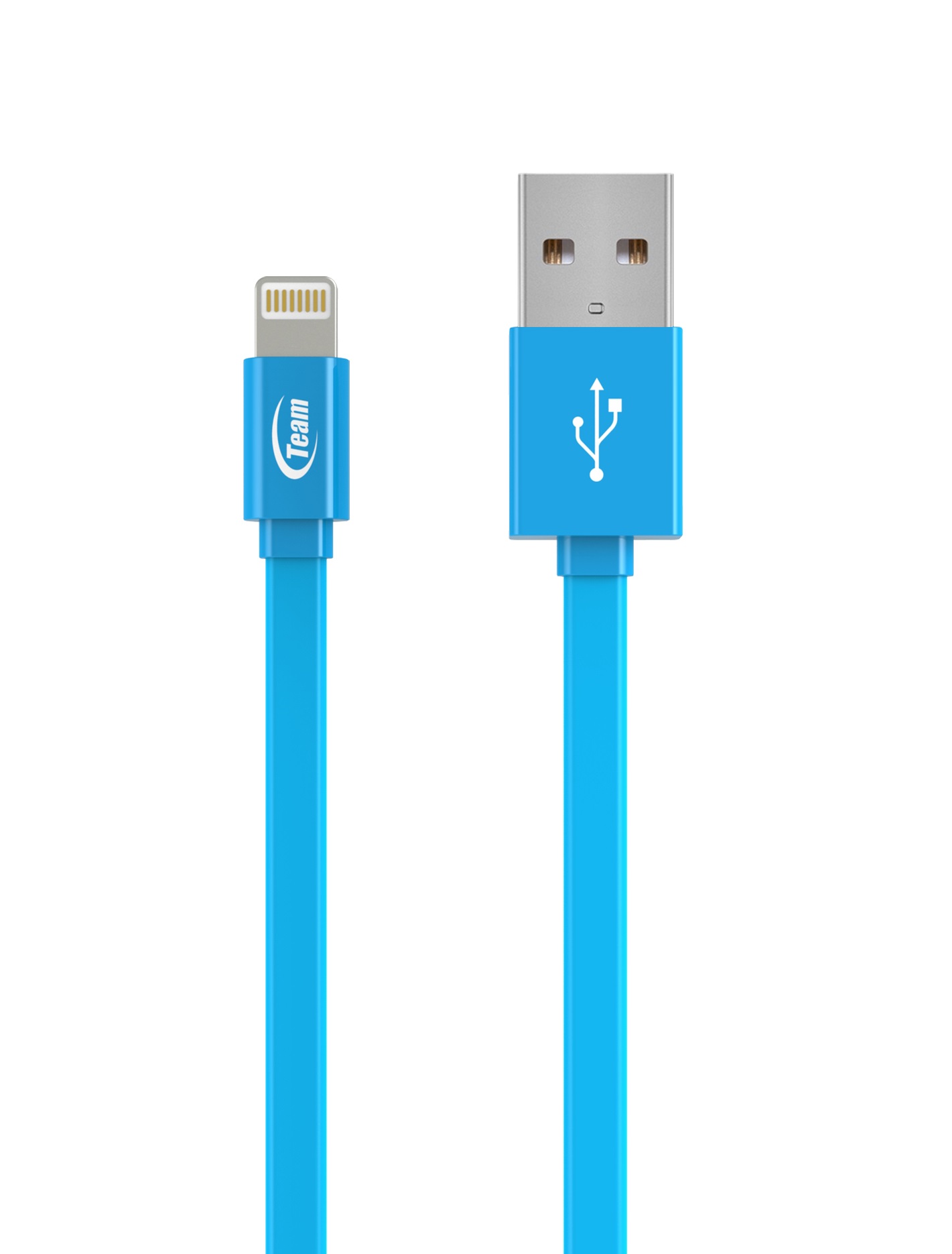 Team 100 cm (3.3 FT) WC08 Lightning Charging Cable - Blue