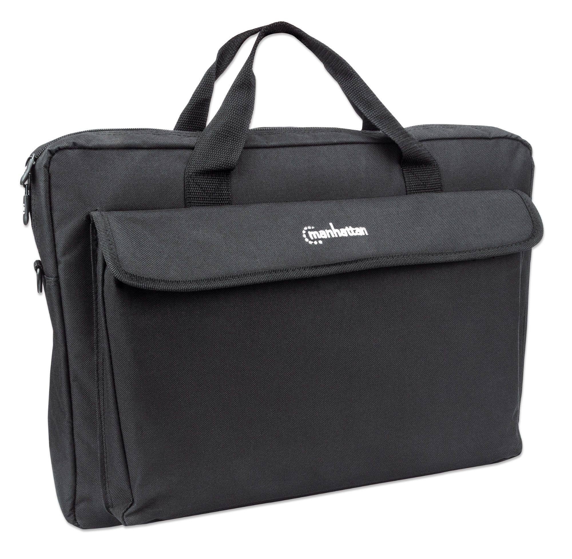 Manhattan Laptop Bag for 17.3 Inch Laptop (Black) | MemoryC