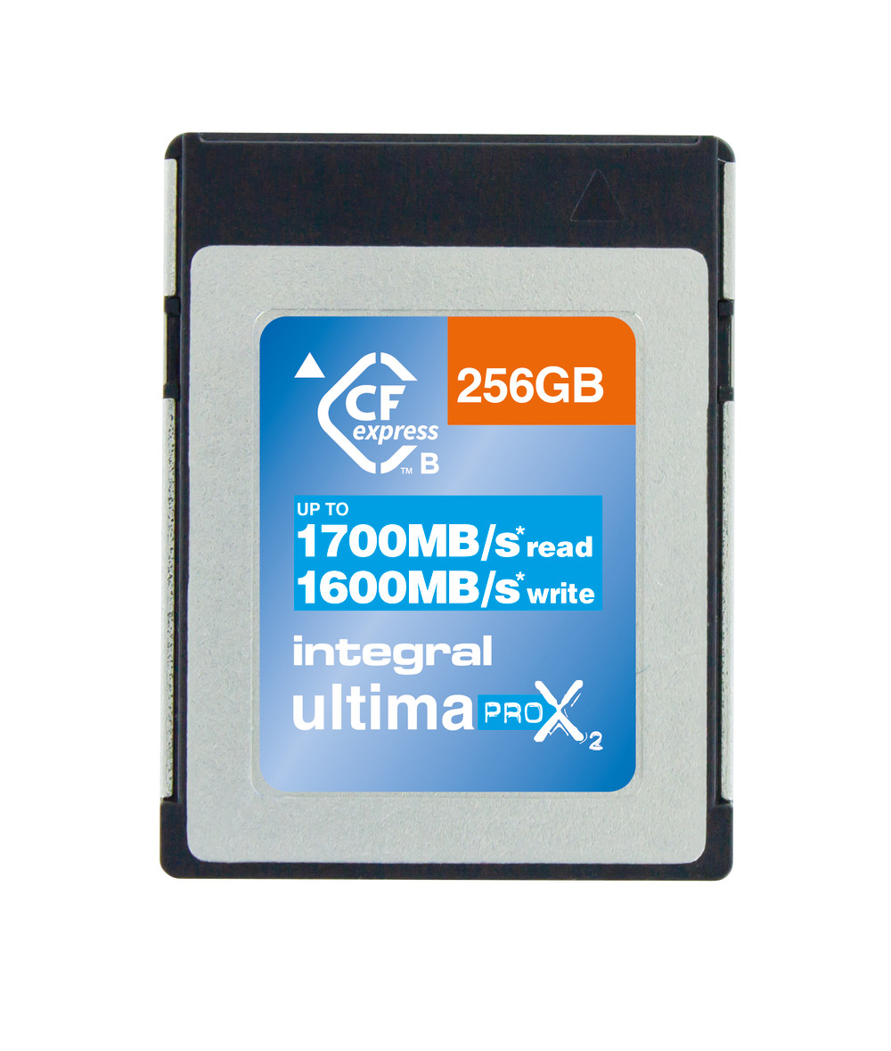 256GB Integral Ultima Pro X2 CFexpress Memory Card 11322X Speed 1700/ ...