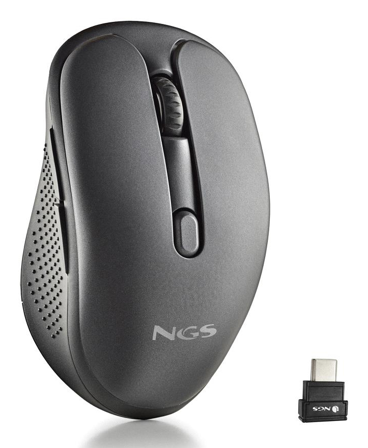 NGS Evo Mix Wireless & Rechargeable Multimode Laser Mouse, USB-C ...
