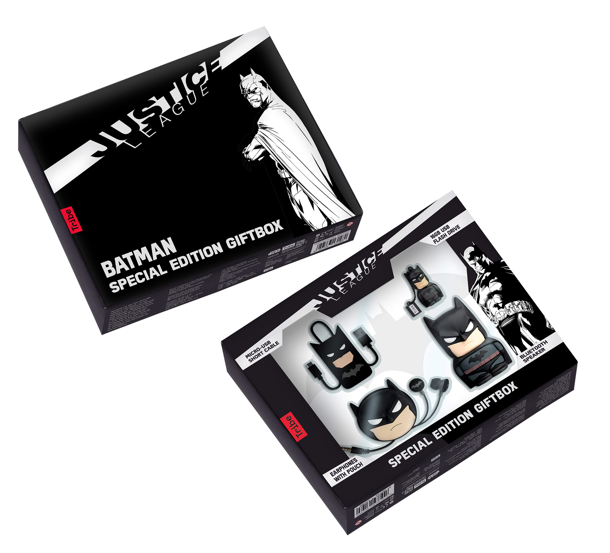 DC Batman Movie Gift Box - Bluetooth Speaker, 16GB USB, Earphones and ...