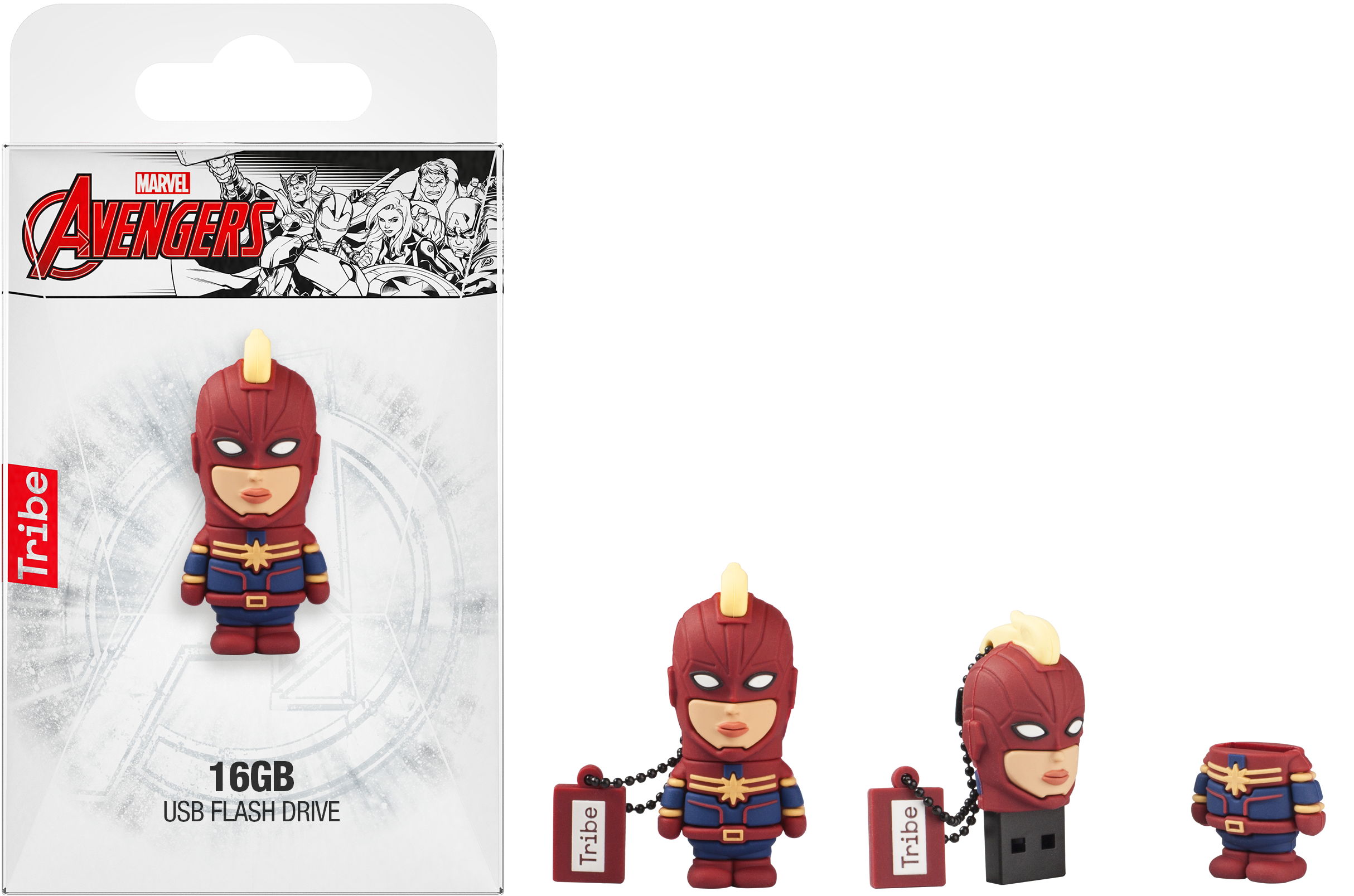 16GB Captain Marvel USB Flash Drive