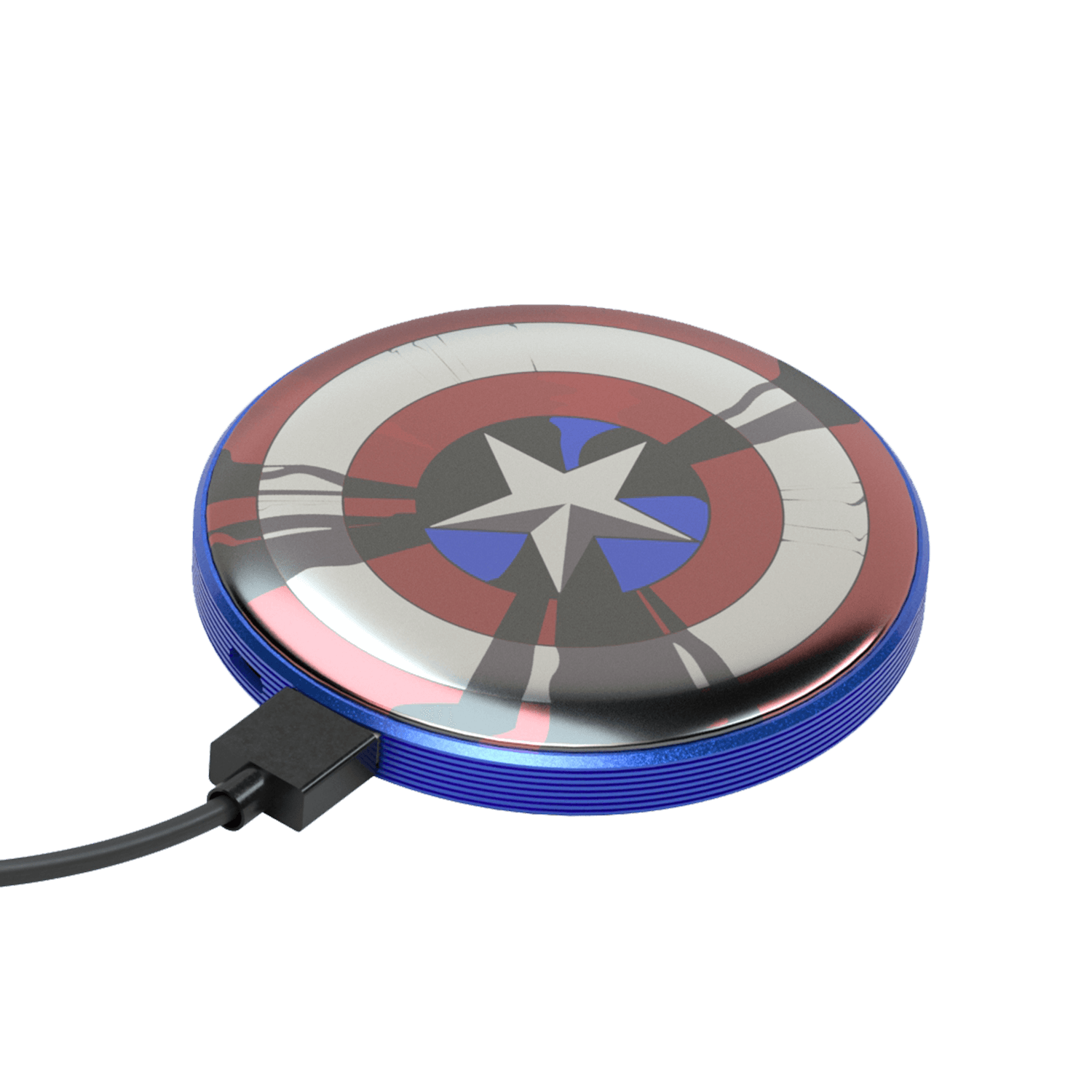 4000mAh Marvel Captain America Shield Power Bank