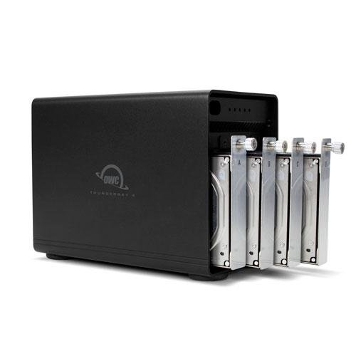OWC ThunderBay 4 - Four-Bay Thunderbolt 3 External Storage Enclosure for 2.5" and 3.5" SATA Drives