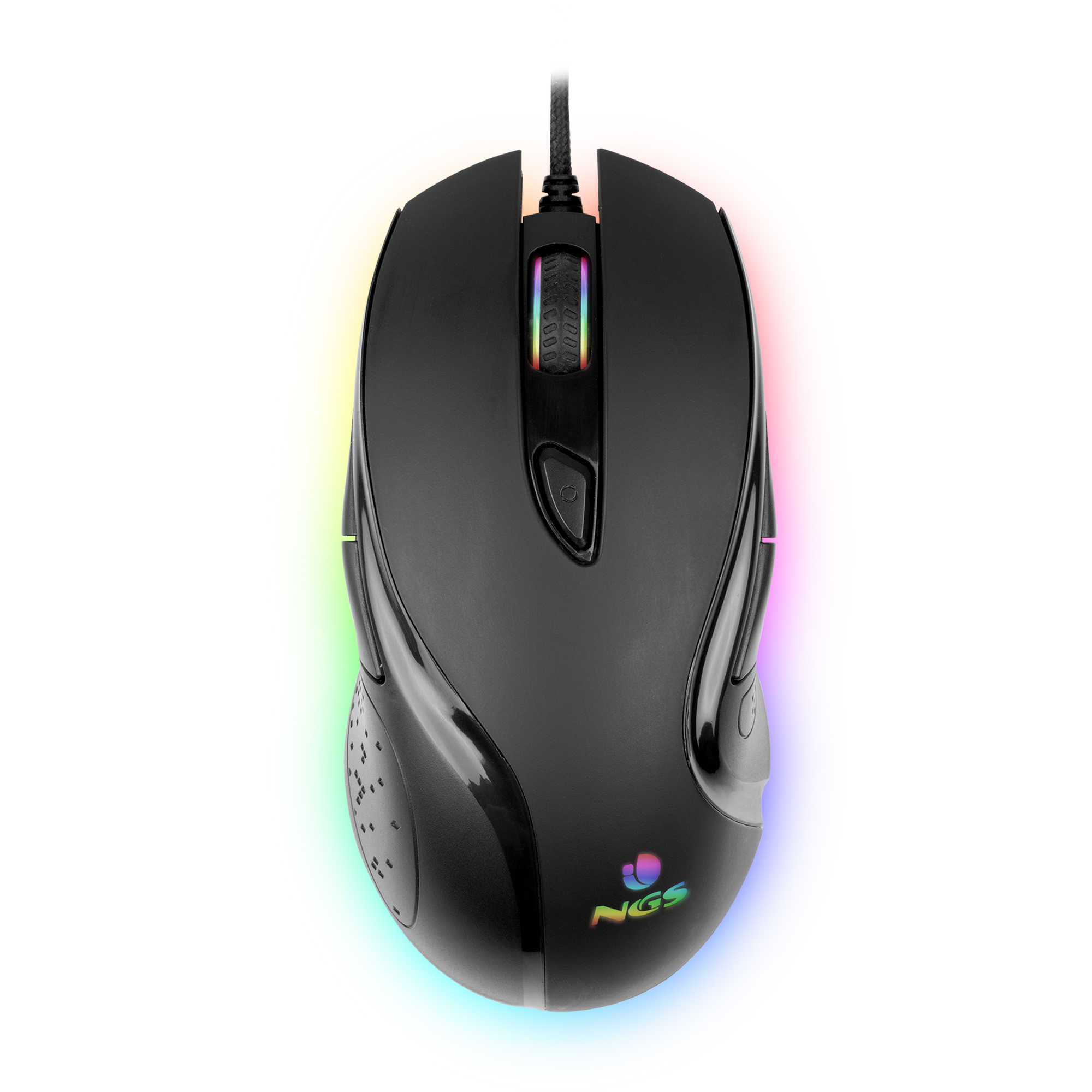 NGS GMX-125, Wired RGB Gaming Mouse, Ambidextrous & Ergonomic, Up to ...