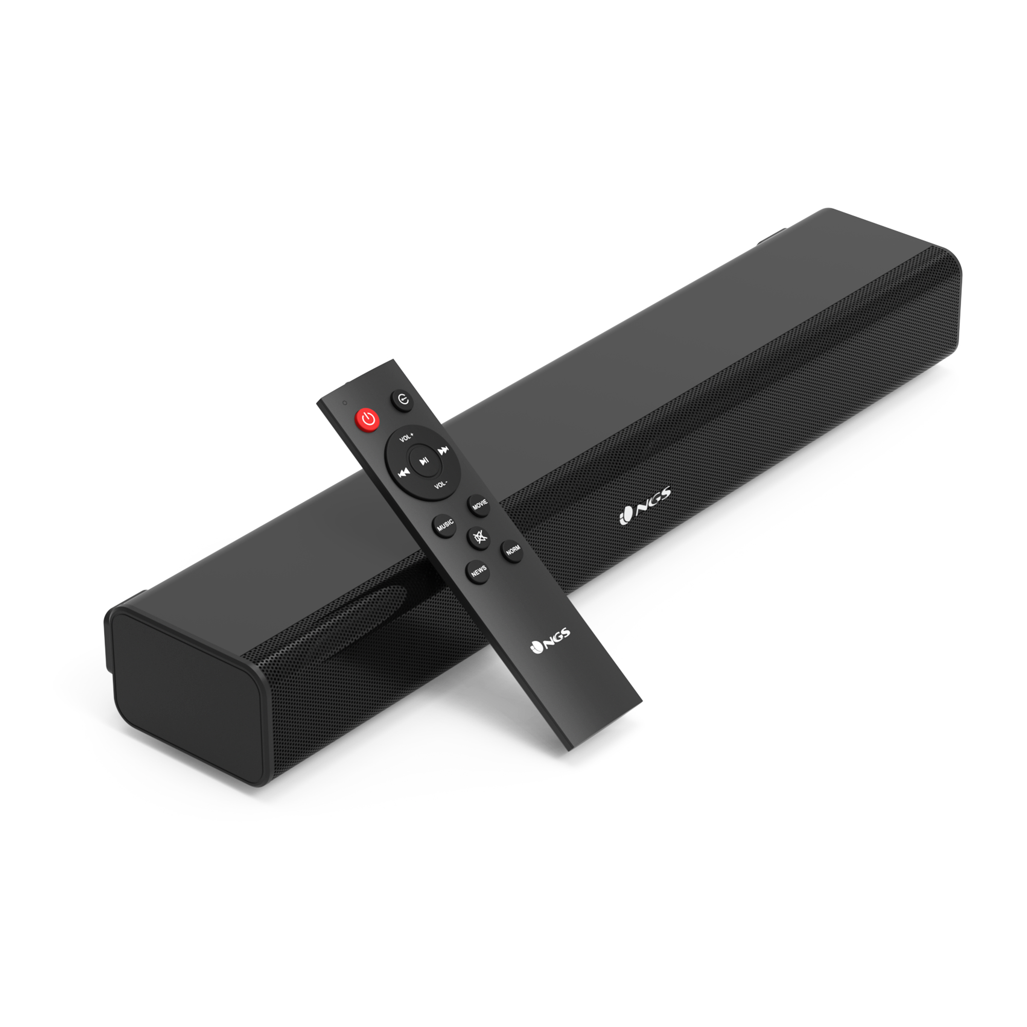 NGS Subway, 40W Wireless BT Soundbar with USB, AUX IN, Remote Control