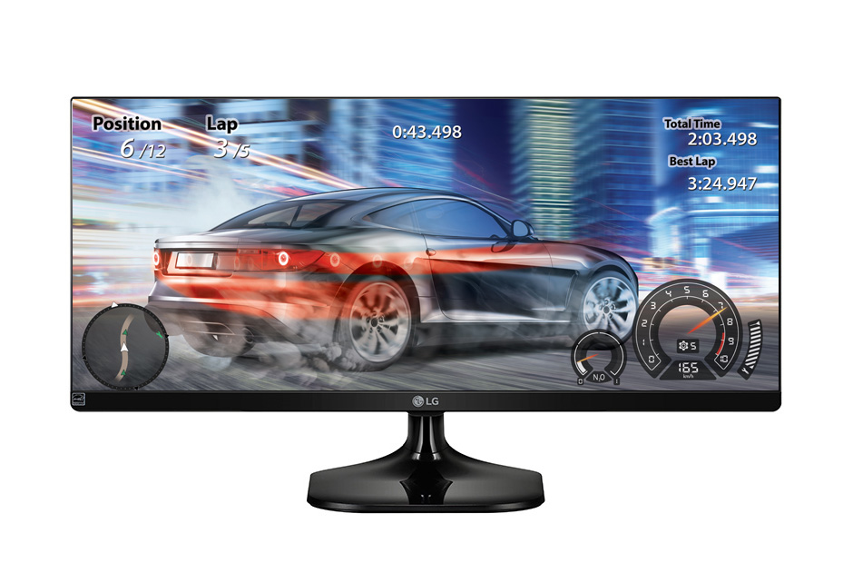 LG 25UM58-P 25-inch Full HD IPS Black computer monitor