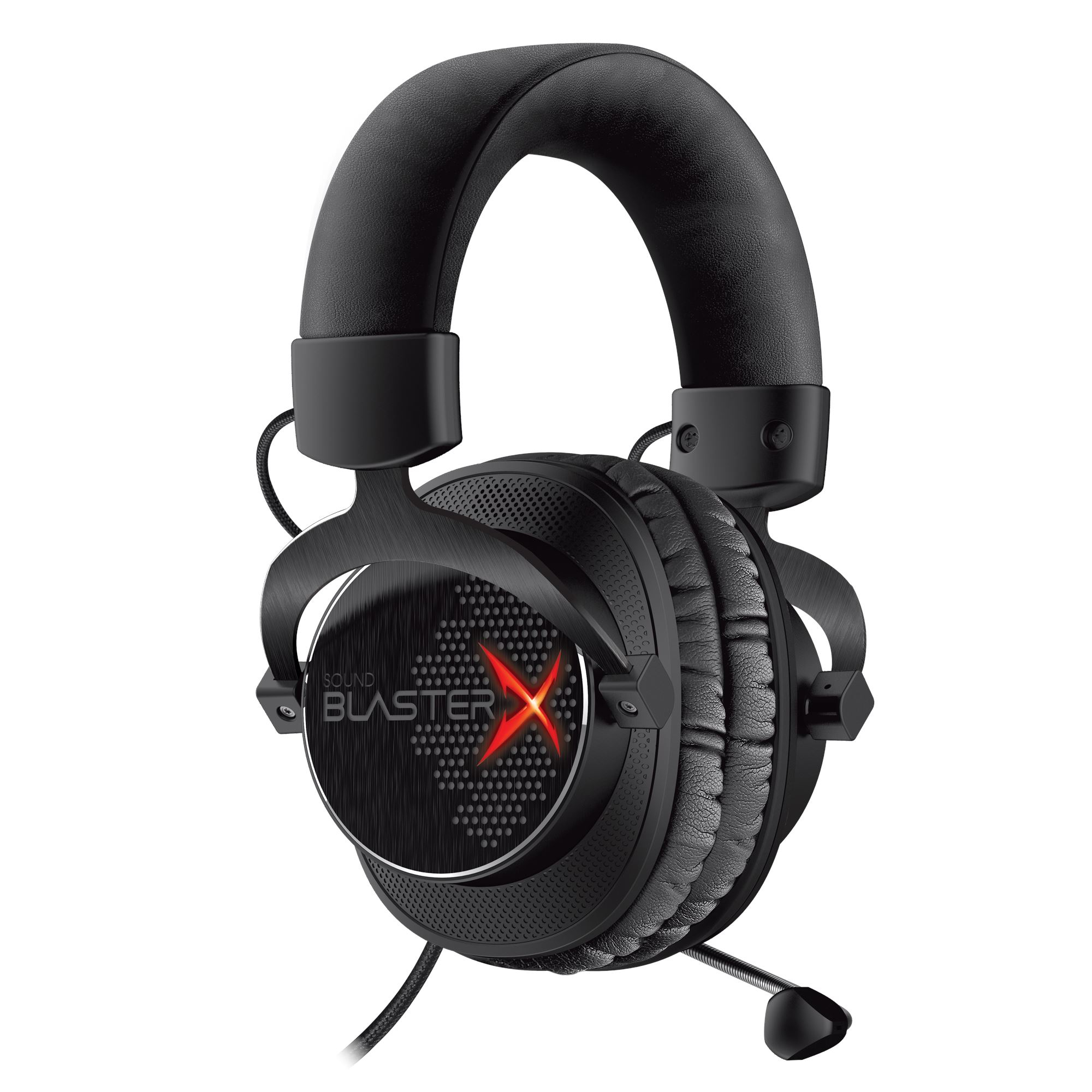 Creative Labs Sound BlasterX H7 Gaming Headset 3.5mm Circumaural Black