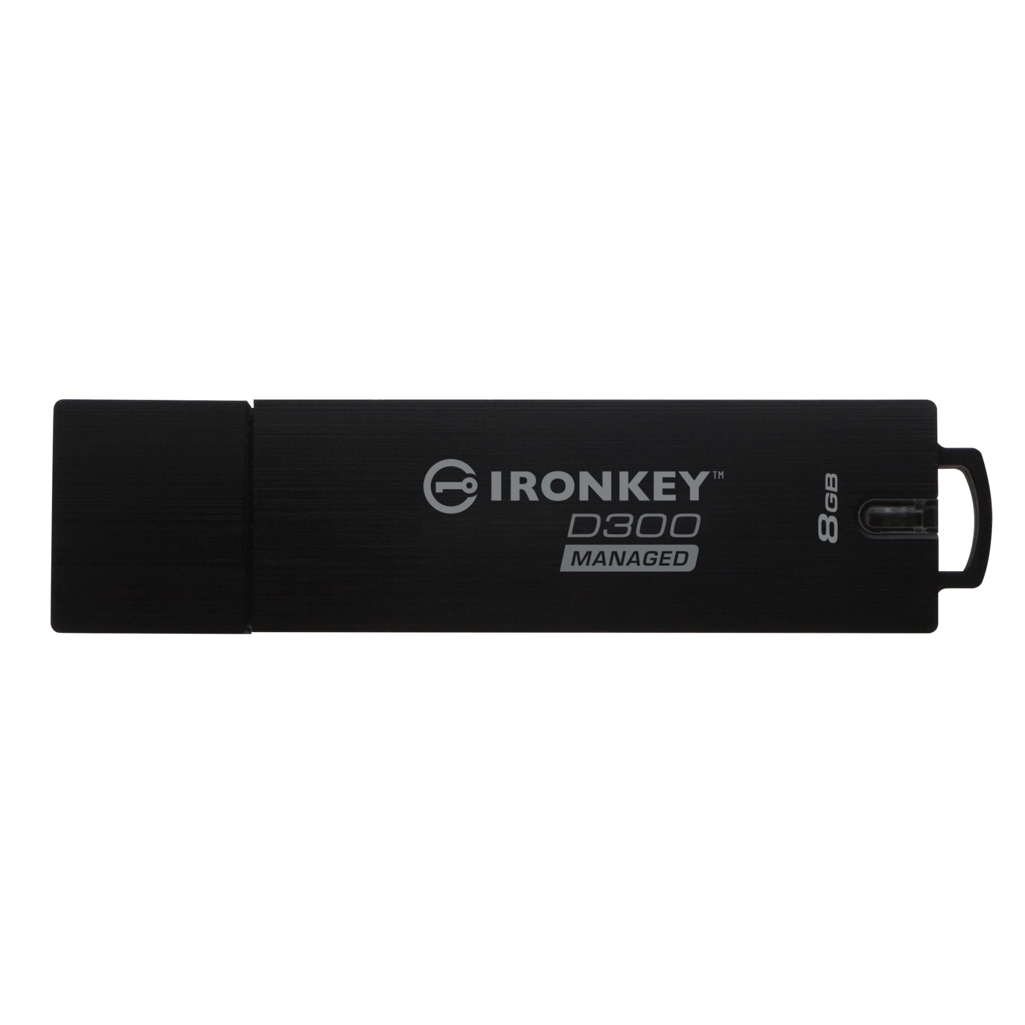 8GB Ironkey D300 USB3.0 Flash Drive - Black